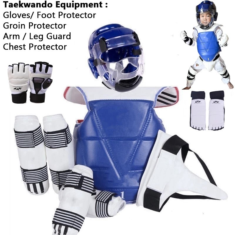 14 in 1 Full Set Taekwondo Karate practice competition equipment Arm ...