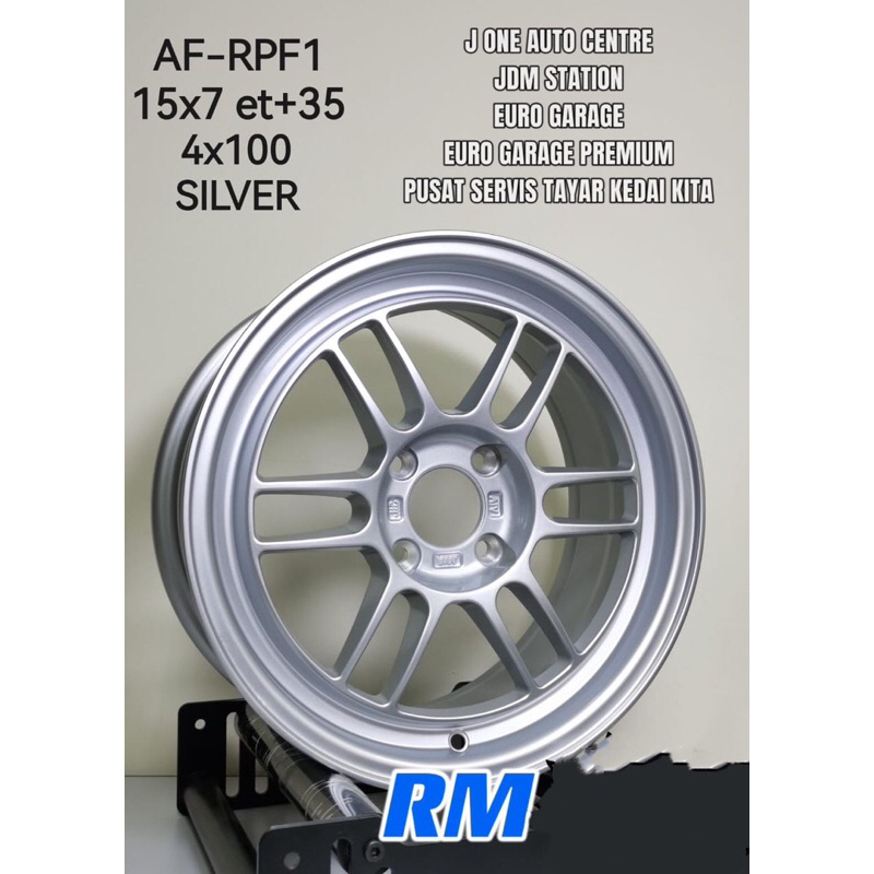 NEW RIM ENKEI RPF1 15 INCHI | Shopee Malaysia