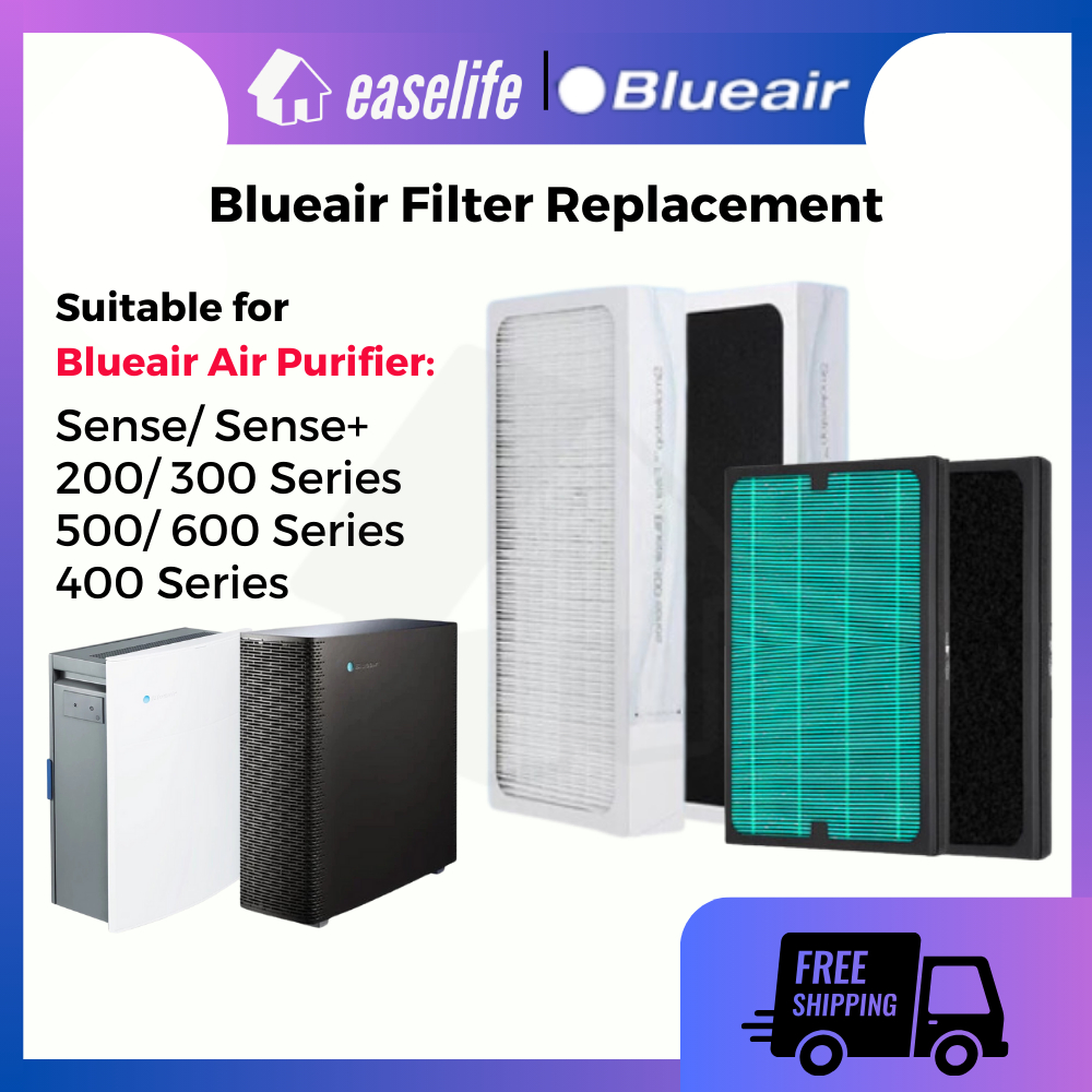 Replacement Compatible with Blueair 200/ 300/ 400 series/ Sense+ Air ...