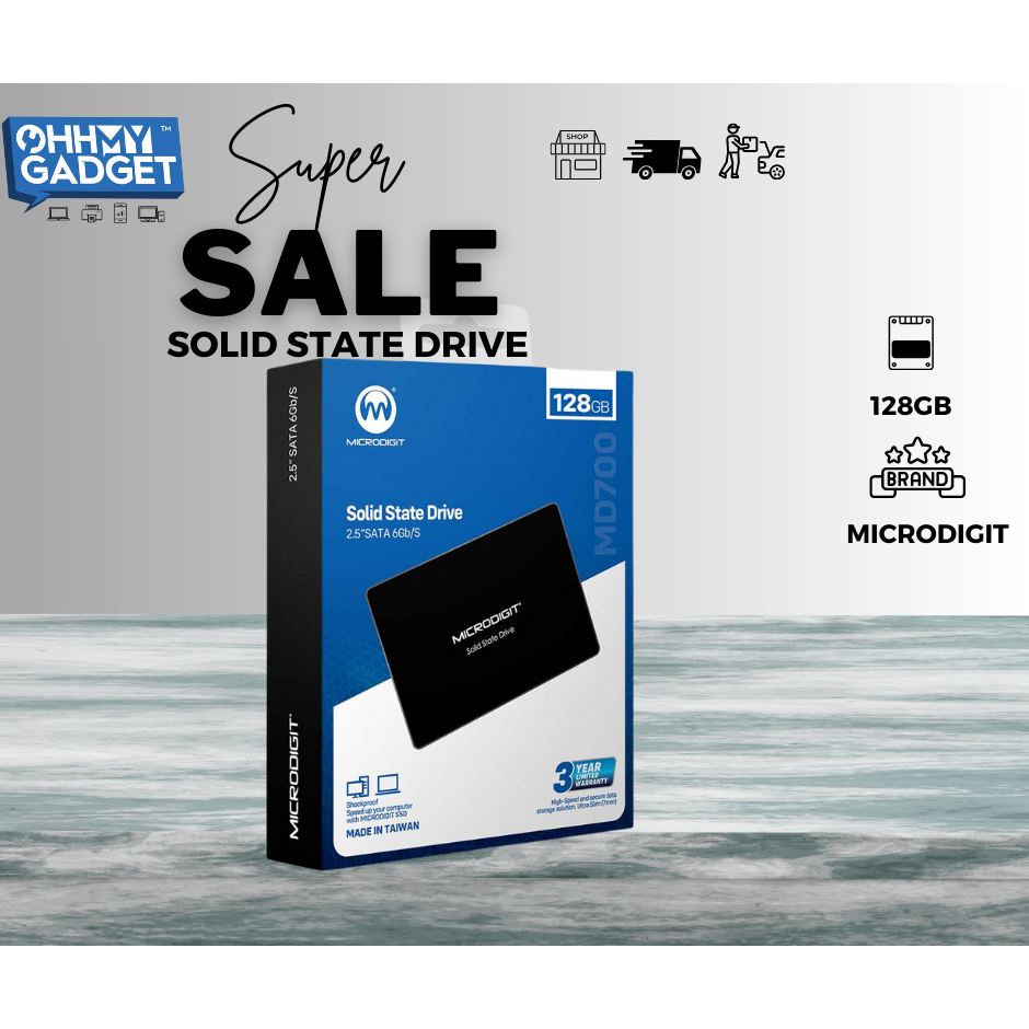 SSD MICRODIGIT 128GB FOR LAPTOP / PC | Shopee Malaysia