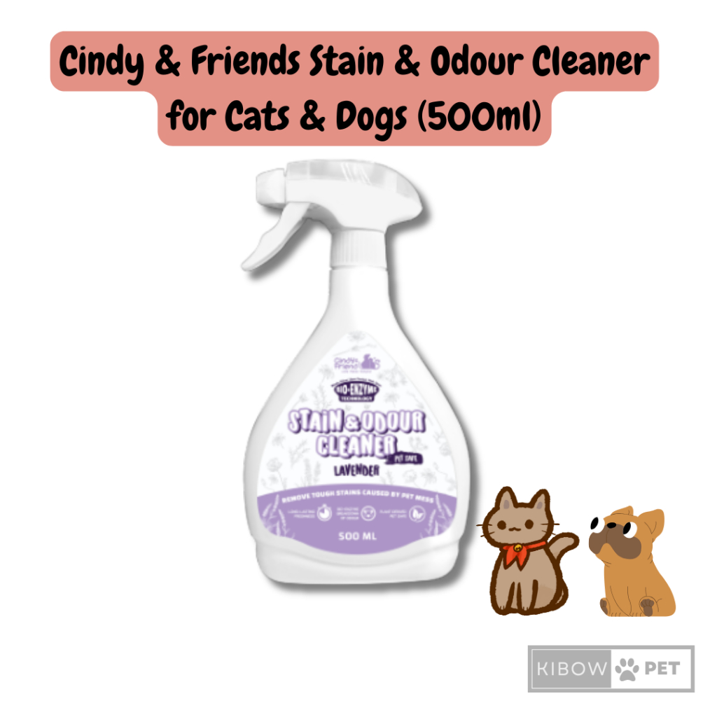 Cindy & Friends Stain & Odour Cleaner for Cats & Dogs 500ml | Shopee ...