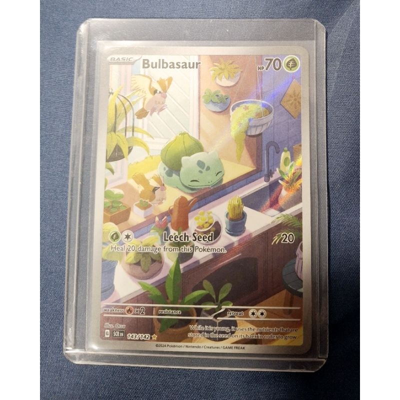 Pokemon TCG- Bulbasaur (IR) - 143/142 [Stella Crown] | Shopee Malaysia