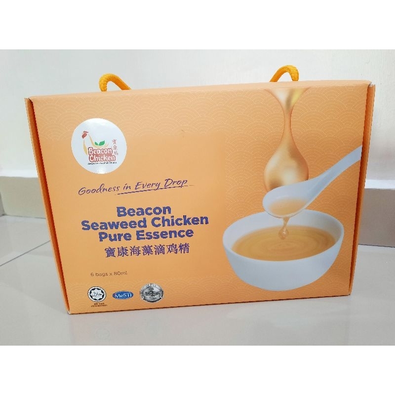 Beacon seaweed Chicken pure essence 宝康海藻滴鸡精 6x80ml | Shopee Malaysia