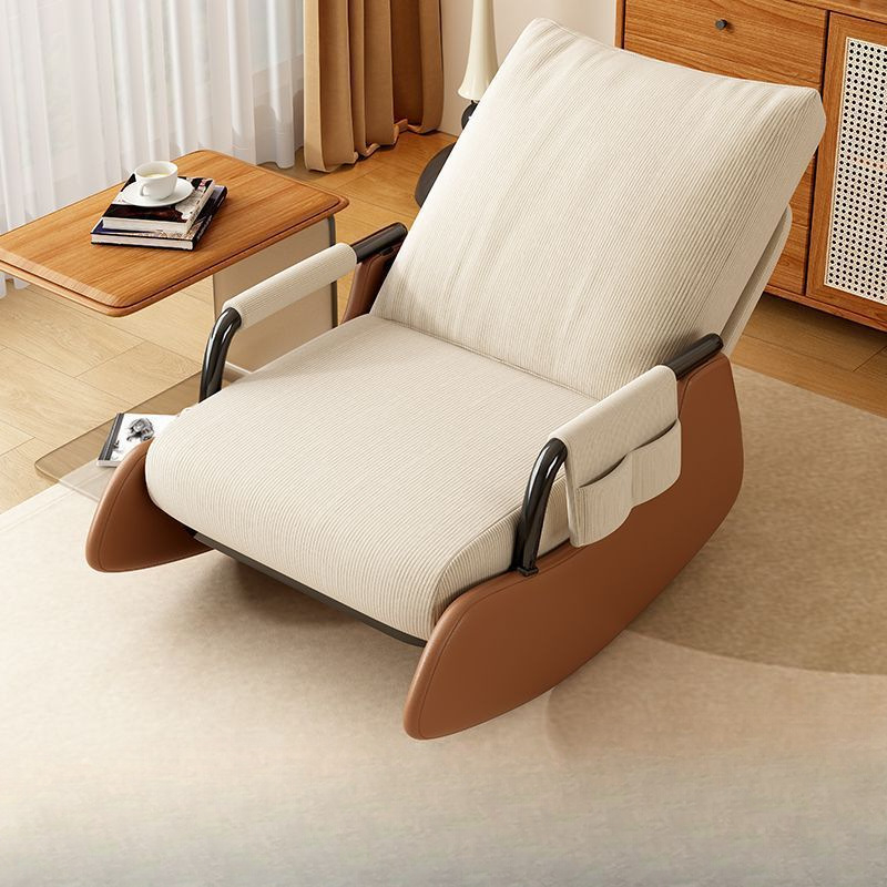 Curved Rocking Chair Home Leisure Rocking Chair Foldable Lazy Sofa ...