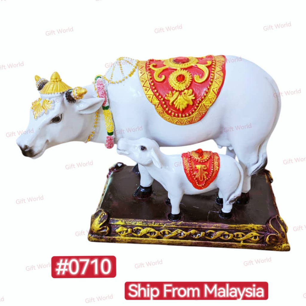 COW & CALF PREMIUM STATUE GOMATHA **MALAYSIA READY STOCK SHIP FROM (KL ...