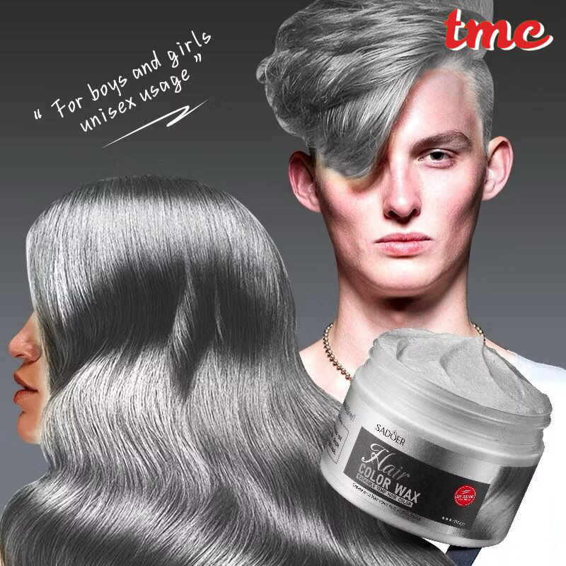 SADOER Washable Temporary Hair Color Wax | Shopee Malaysia
