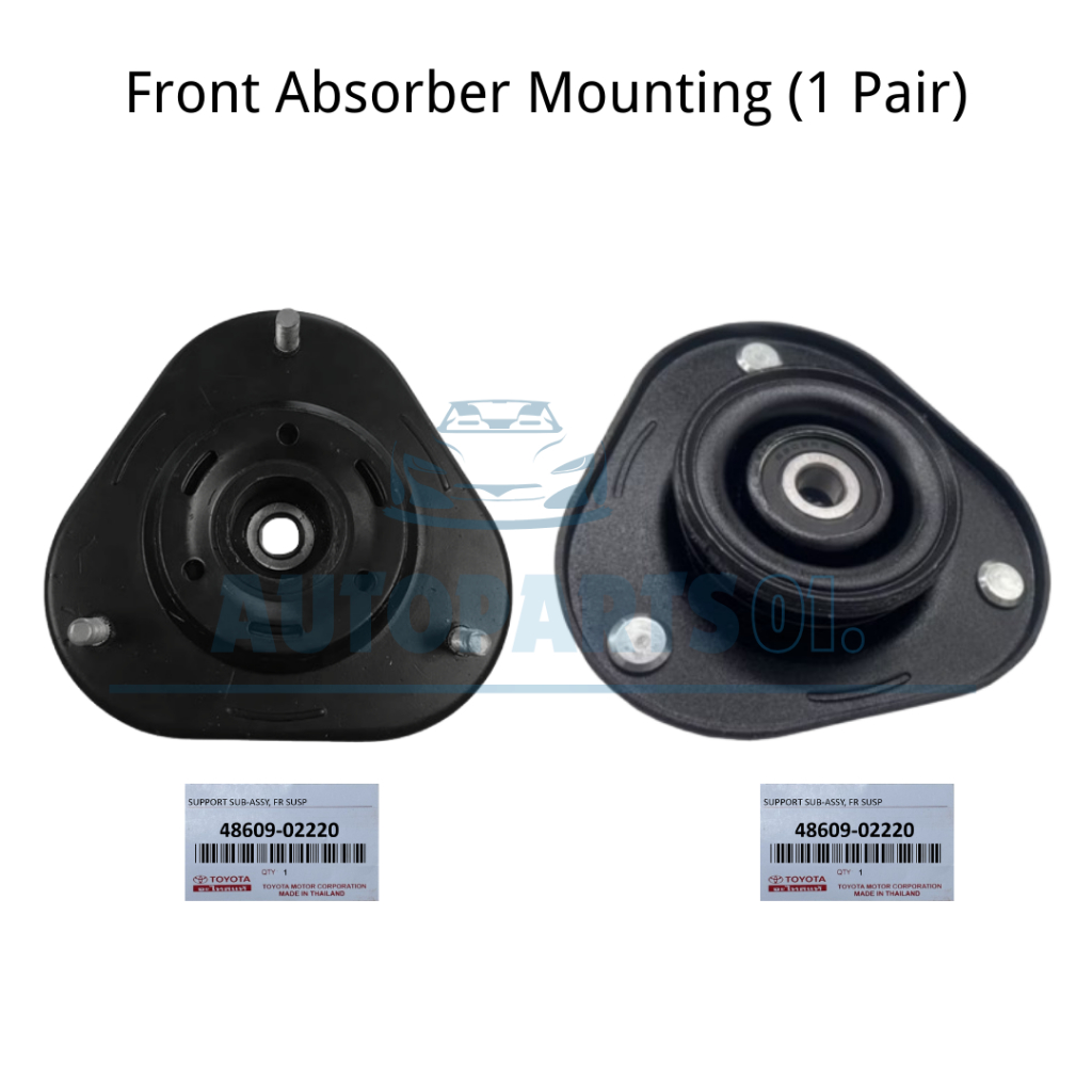 Toyota Thailand Front Absorber Mounting for Toyota Corolla Altis ZZE141 ...