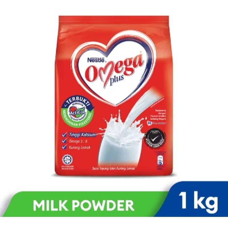 Nestle Omega Plus Milk Powder 1kg Expired Apr2026 | Shopee Malaysia
