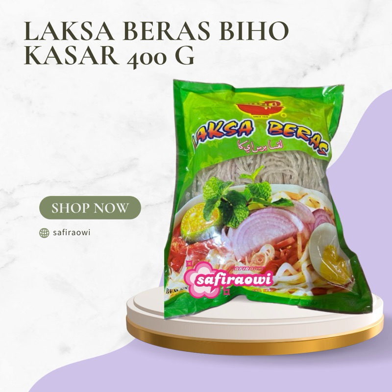 🔥READY STOCK 🔥 Laksa Beras Kasar / Halus 400g | Shopee Malaysia