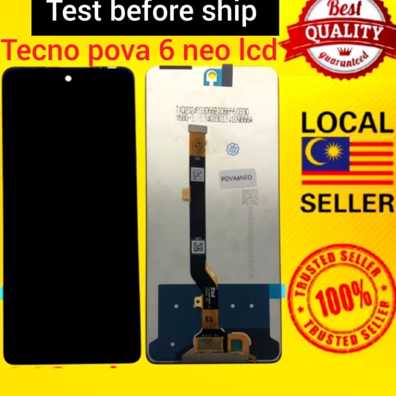 Tecno pova 6 neo lcd tecno pova 6 neo lcd | Shopee Malaysia