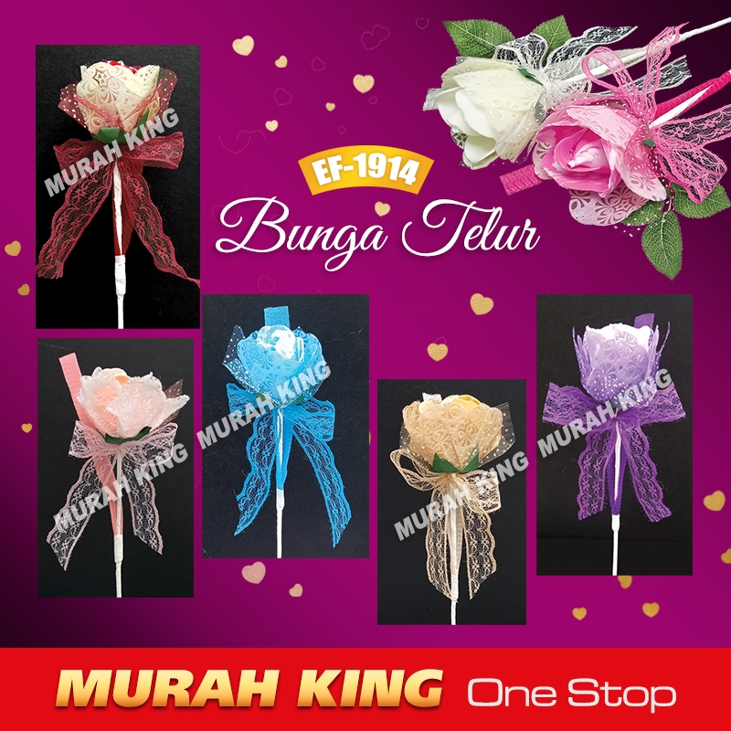 Bunga Telur Premier 50pcs BUNGA TELUR / Egg Flower / BUNGA TELUR MURAH ...