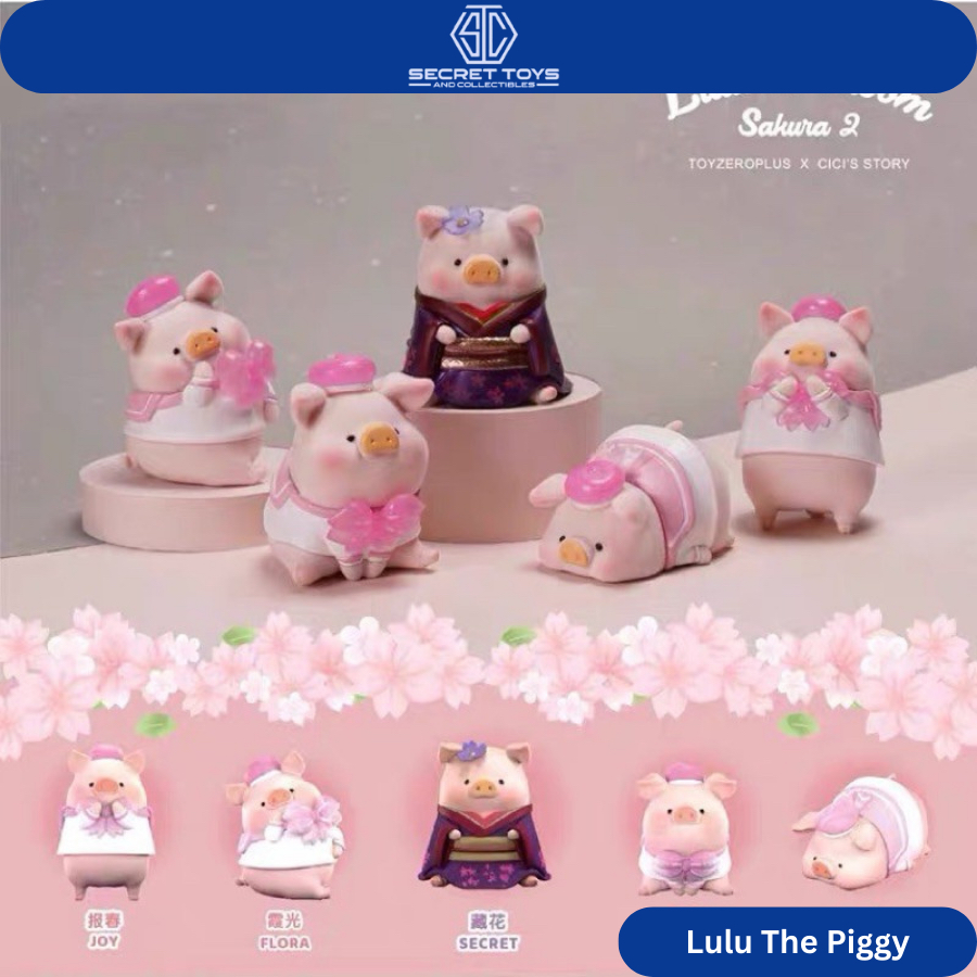 Original ToyZeroPlus Lulu The Piggy - Lulu In Bloom Sakura 2 Series ...