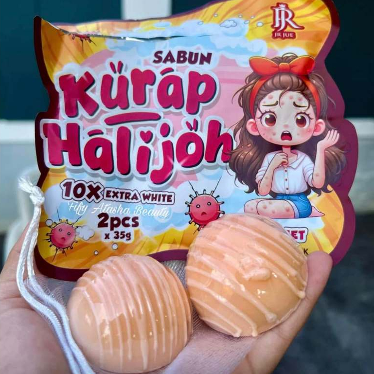 SABUN KURAP HALIJOH (1PACK ADA 2 PCS) | Shopee Malaysia