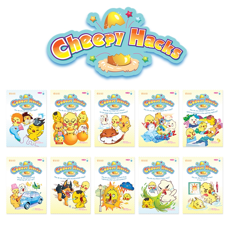 [Comic Holic] Cheepy Hacks Issue 11-24 Children's book | Shopee Malaysia