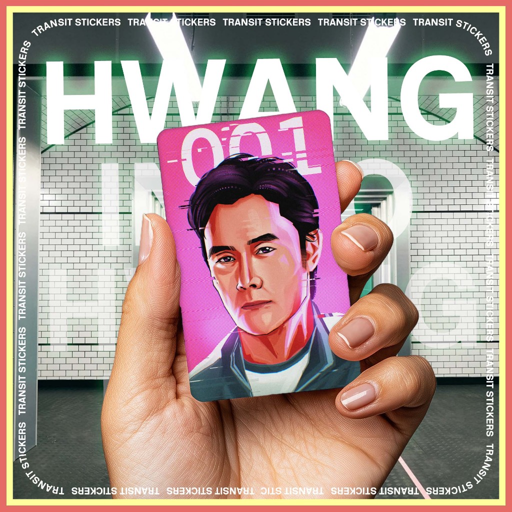 The Front Man Netflix's Squid Game | Fan Art Card Sticker | Shopee Malaysia