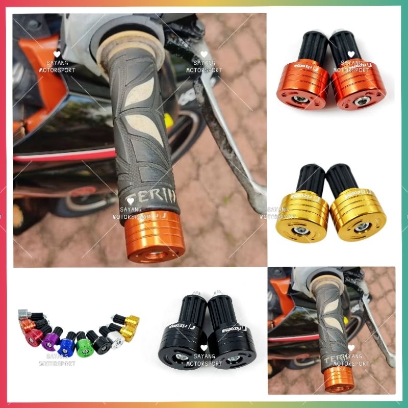2PCS UNIVERSAL HANDLE BAR BALANCER ALLOY (BERAT HEAVY DUTY) RSX150 ...