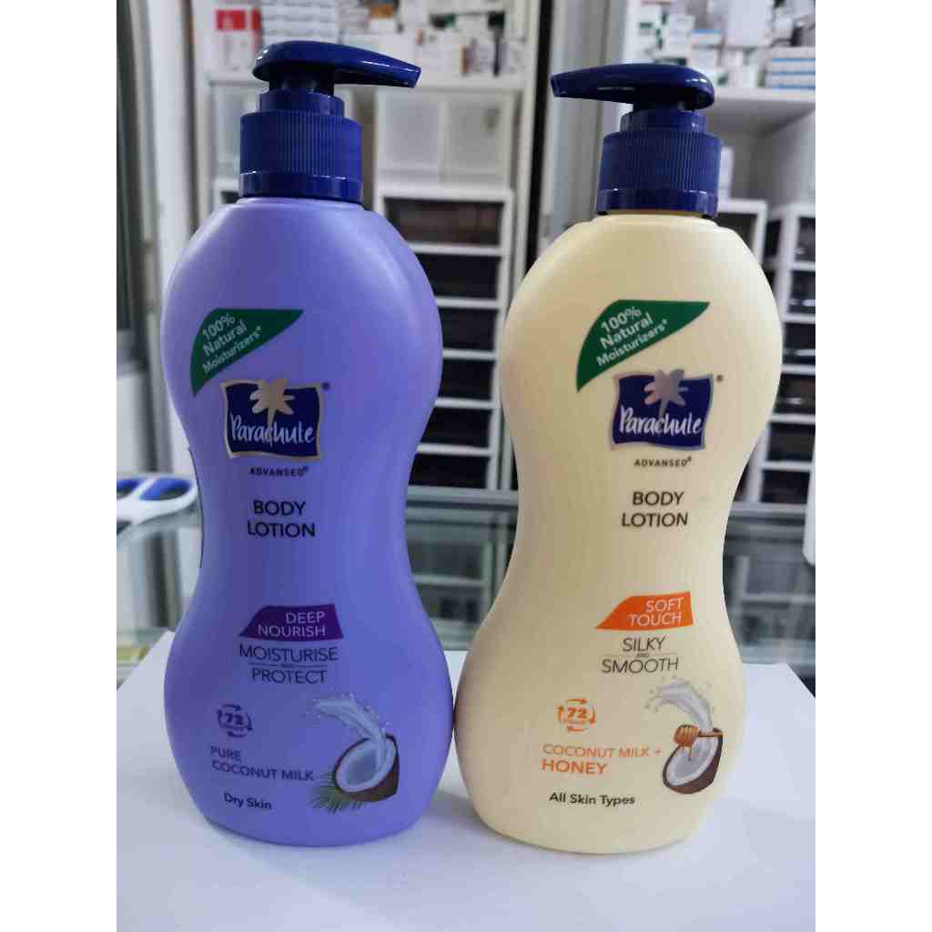 PARACHUTE ADVENSED PURE COCONUT MILK BODY LOTION 400ML | Shopee Malaysia