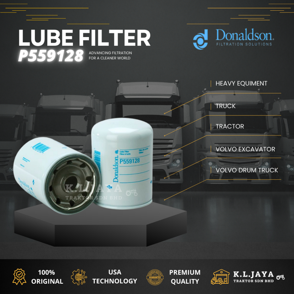 ORIGINAL DONALDSON P559128 REPLACEMENT HYDRAULIC FILTER ENGINE PART ...