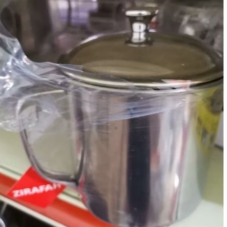 ZIRAFAH Stainless Steel Mug with Cover | Kole Besi Tahan Karat dengan ...