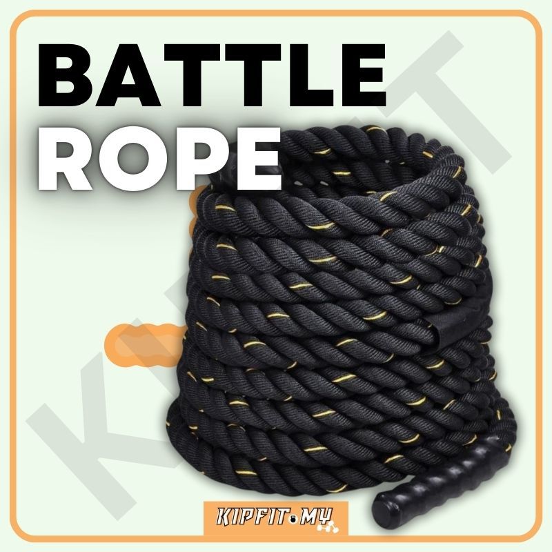 MMA Fitness Battle Rope 9m 12m 15m Multifunctional Fitness & Strength ...