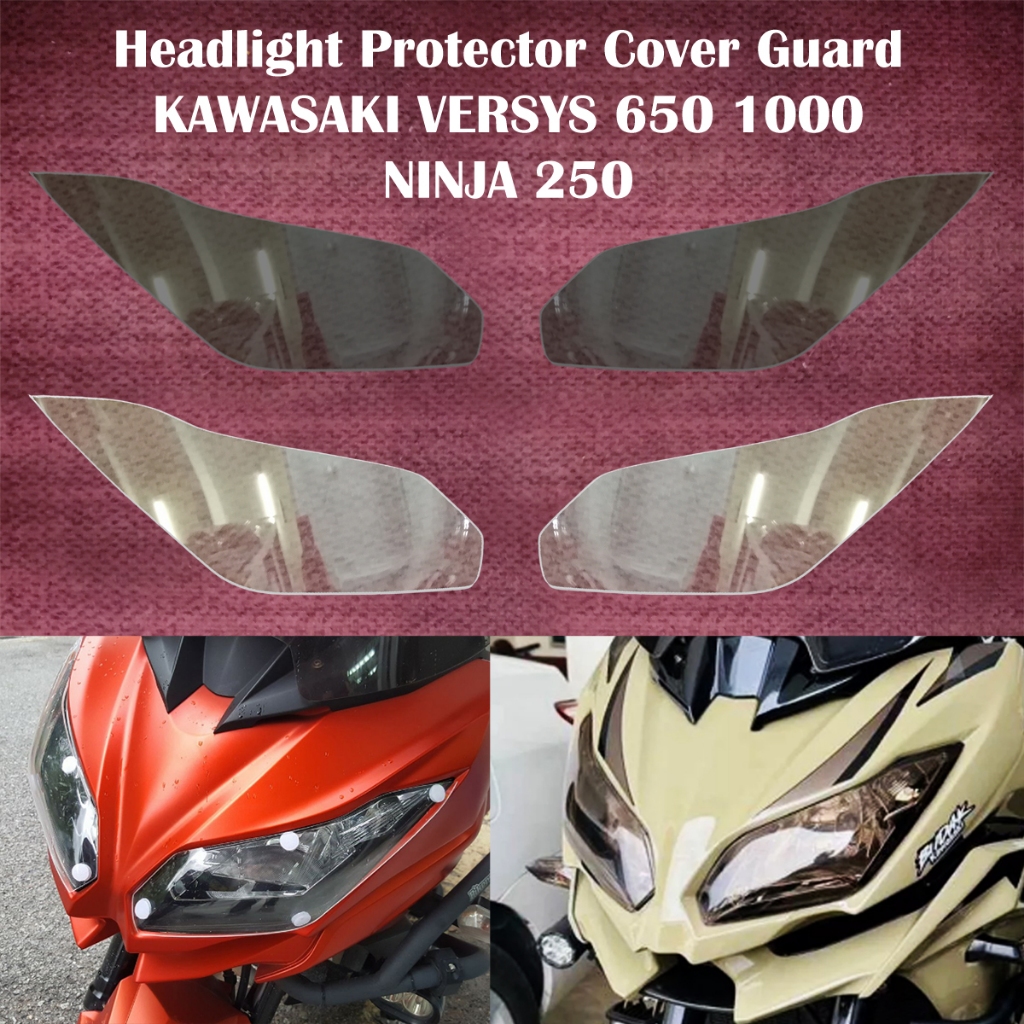 Headlight Light Cover Protector Guard for Kawasaki Versys 650 2015-2020 ...