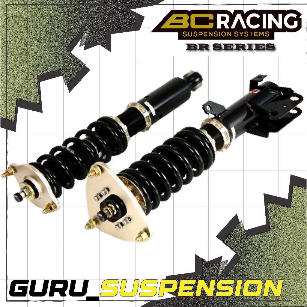 HONDA CIVIC FWD FE/FL 2021+ (RN) - BC RACING BR Coilover Suspension ...