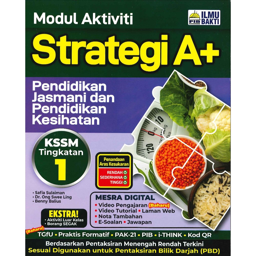 MODUL AKTIVITI STRATEGI A+ PENDIDIKAN JASMANI DAN PENDIDIKAN KESIHATAN TINGKATAN 1 | Shopee Malaysia