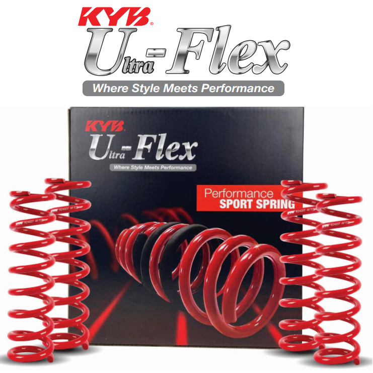 KYB U-Flex Sport Spring Perodua Myvi Old, Lagi Best, Icon (Full Set ...