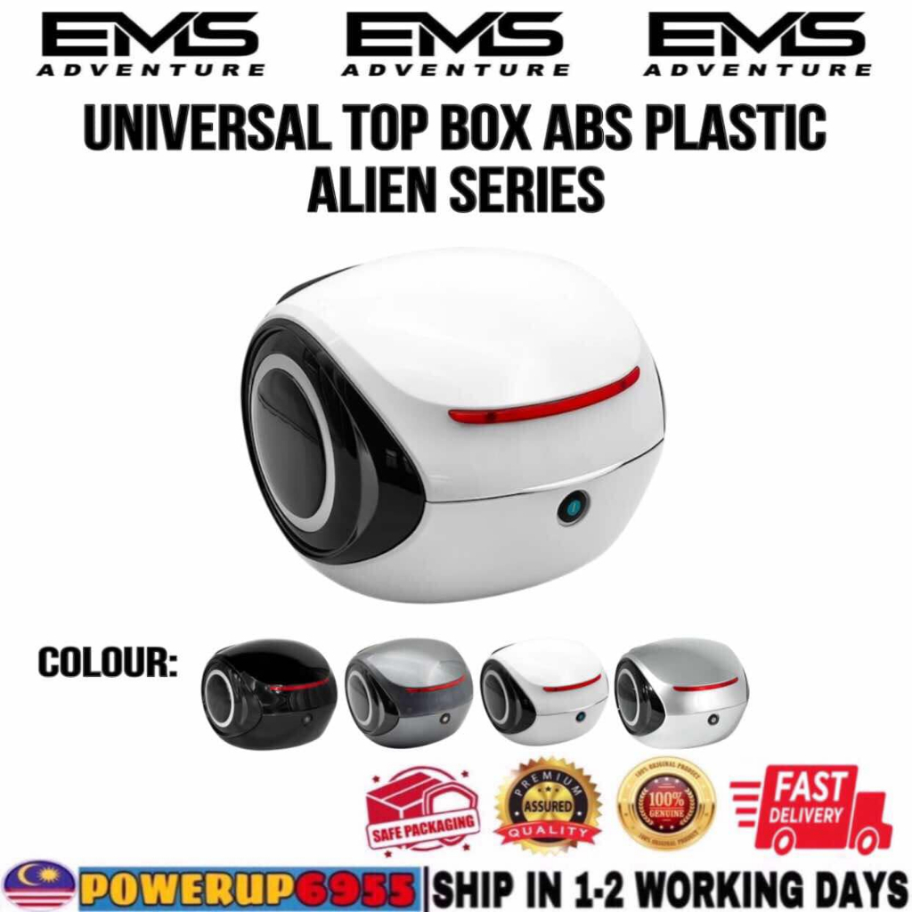 ORIGINAL EMS ADVENTURE UNIVERSAL ALIEN TOP BOX CASE ABS PLASTIC 36L ...