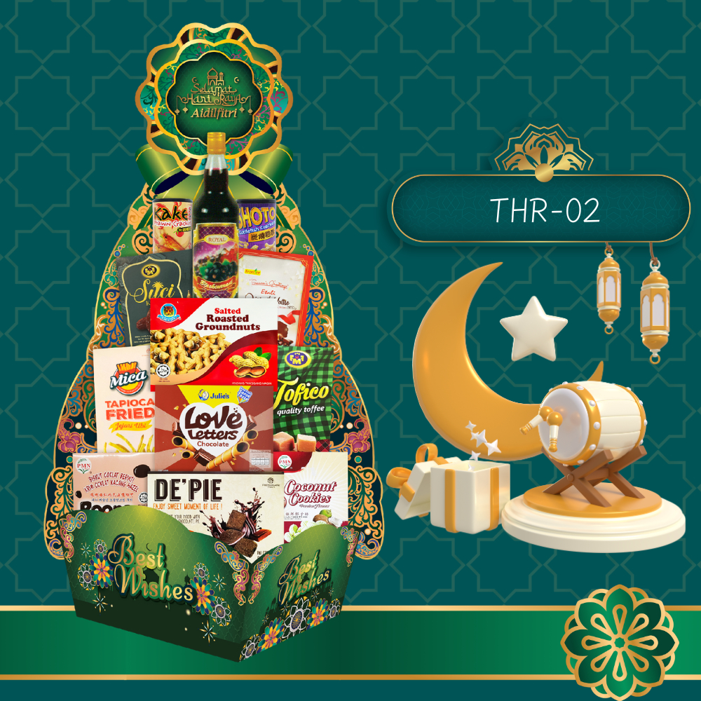 THR-02 Hari Raya Hamper 2025 | Traditional Hamper | Shopee Malaysia