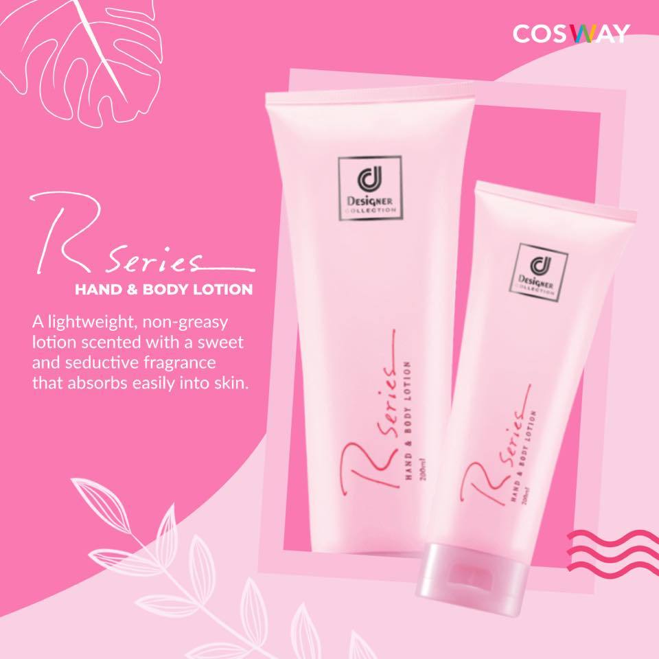 Cosway Designer Collection R Series Hand & Body Lotion (78117) | Shopee ...