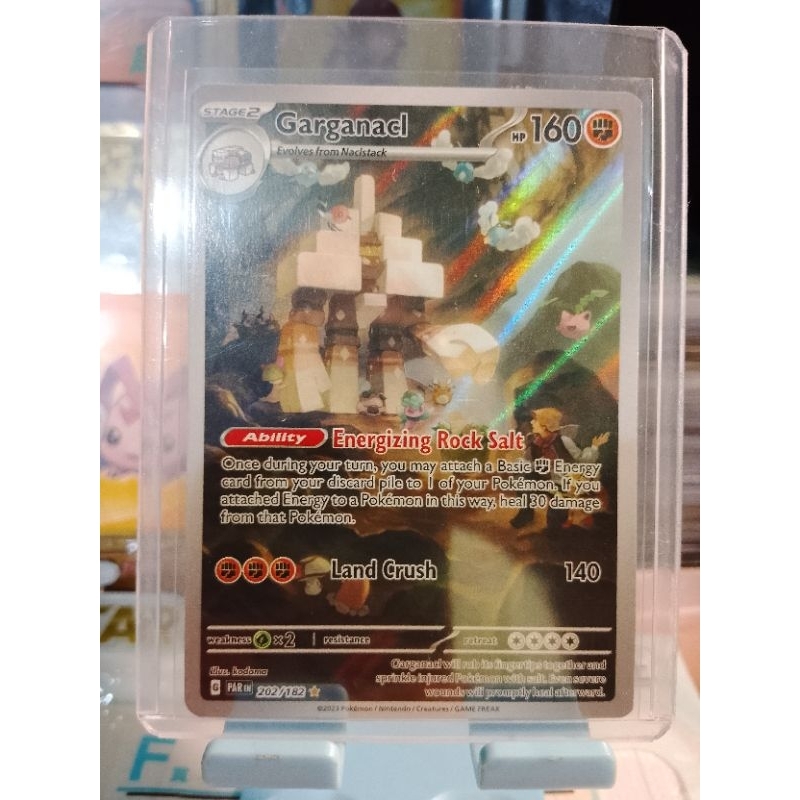 Pokemon Scarlet & Violet Paradox Rift Garganacl 202/182 illustration ...