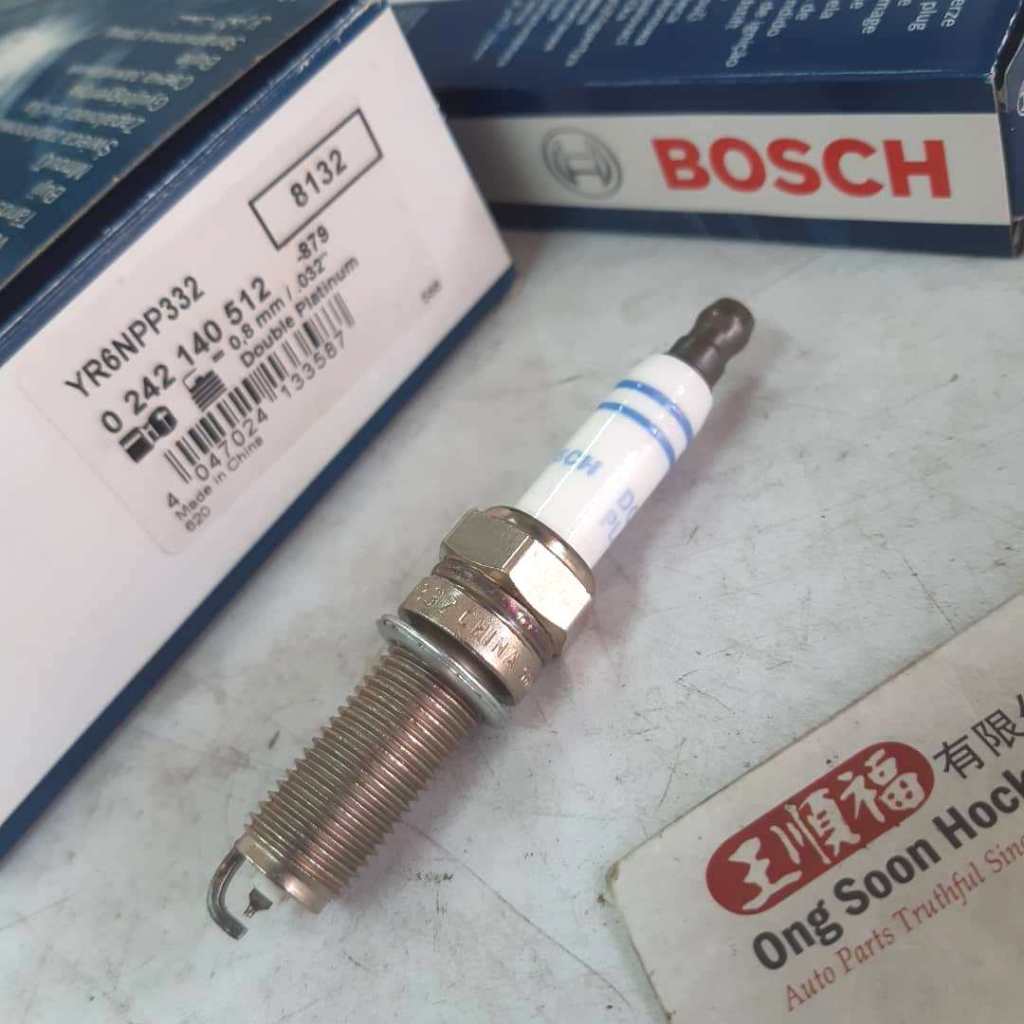3-6 pcs M271 Spark Plug YR6NPP332 Double Platinum Mercedes Benz W204 ...