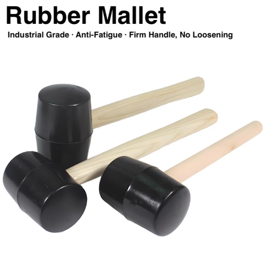 Industrial Grade Rubber Mallet – 12oz, 16oz, 24oz | Shopee Malaysia