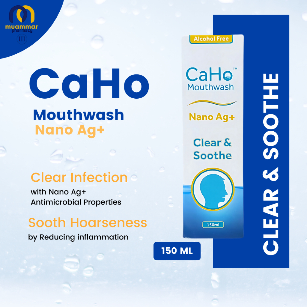 CaHo Mouthwash Nano Ag+ (150ml) | Shopee Malaysia