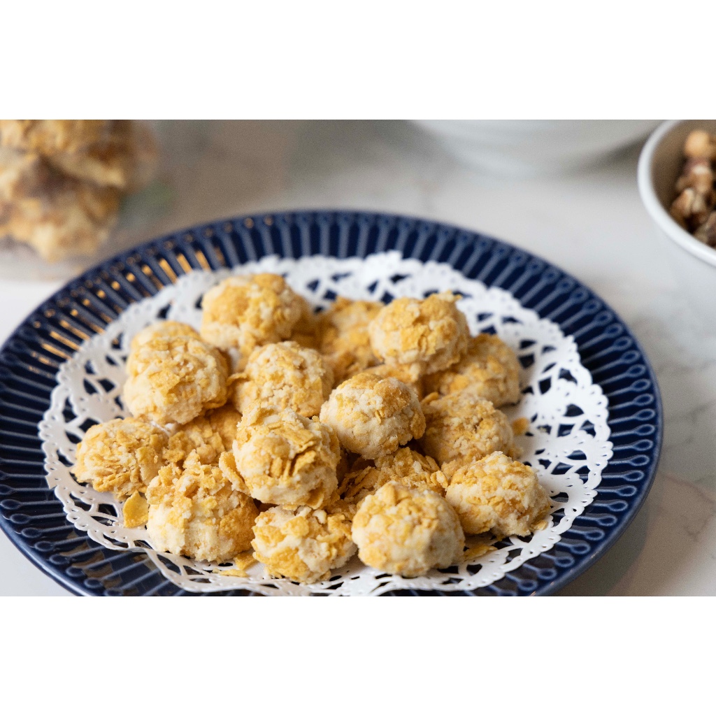 BISKUT RAYA 2025 / COOKIES 2025 / KELLOG'S ALMOND CRISPY 🌽 PURE BUTTER🧈 ...