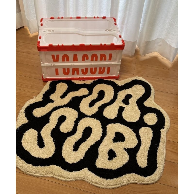 Rm280【限量】YOASOBI logo rug mat cho-genjitsu japan dome tour concert ...