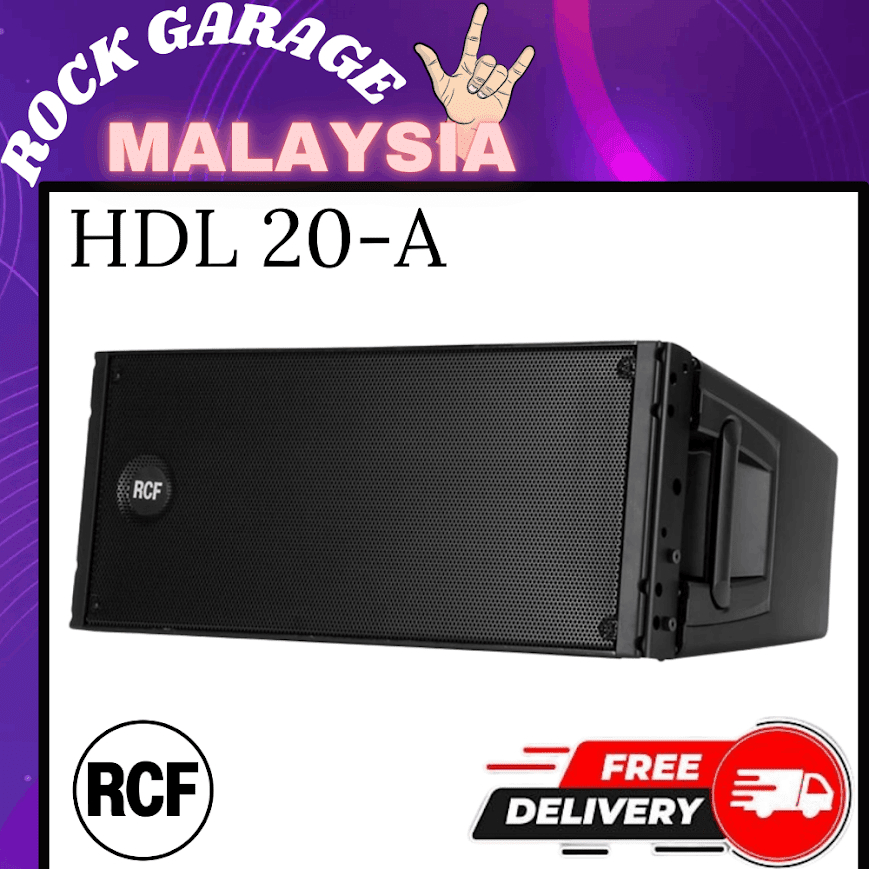 Rcf Hdl20 A Dual 10 1400w Active Line Array Module Hdl 20 A Hdl20a 5860