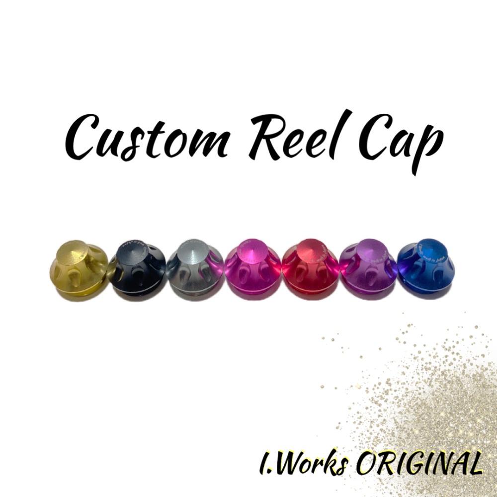 [I.Works] Custom Reel Cap (for both SHIMANO and DAIWA) for SHIMANO ...