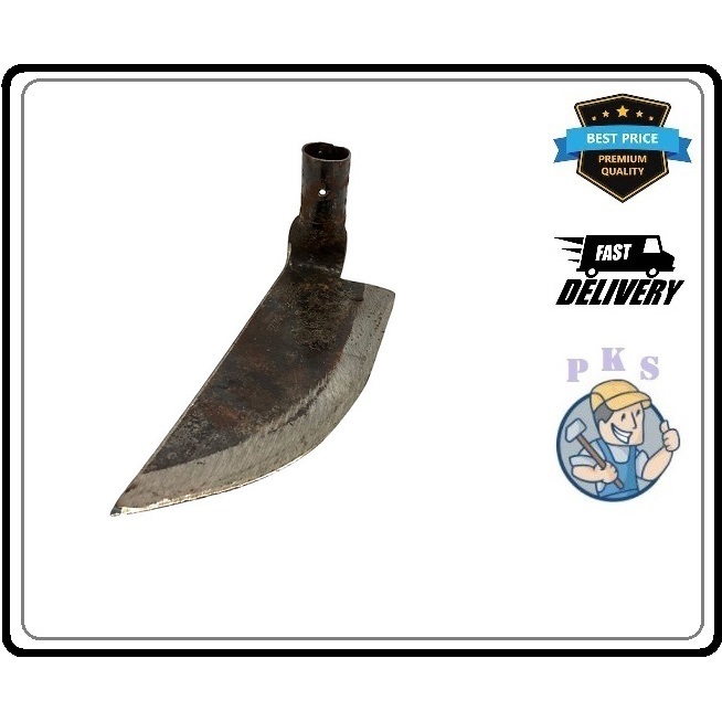 PARANG TAJAK / TAJAK RUMPUT BESI TAJAK KNIFE ANGLE HOE for CUTTING ...
