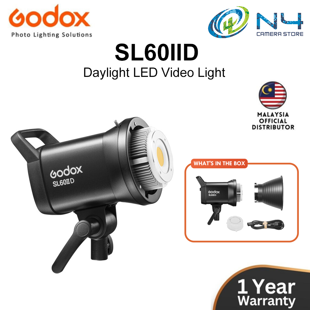 Godox SL60IID SL60IIBI White Version LCD Panel Continuous LED Video ...