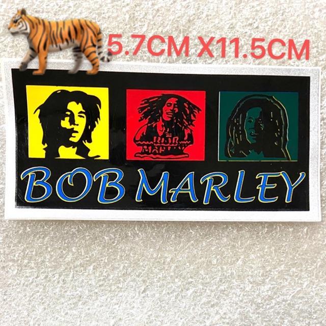 Bob Marley 5.7cm x 11.5cm Cutting Print Sticker Decal Silk Screen 4X4 ...