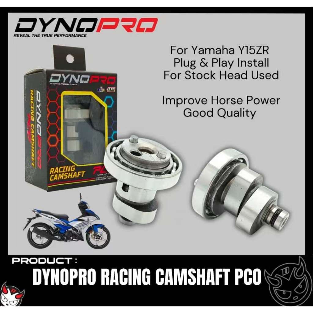 DYNOPRO CAMSHAFT CAM LC135 TRUMPET PCO AIR HOSE HOS GETAH RUBBER PADI ...