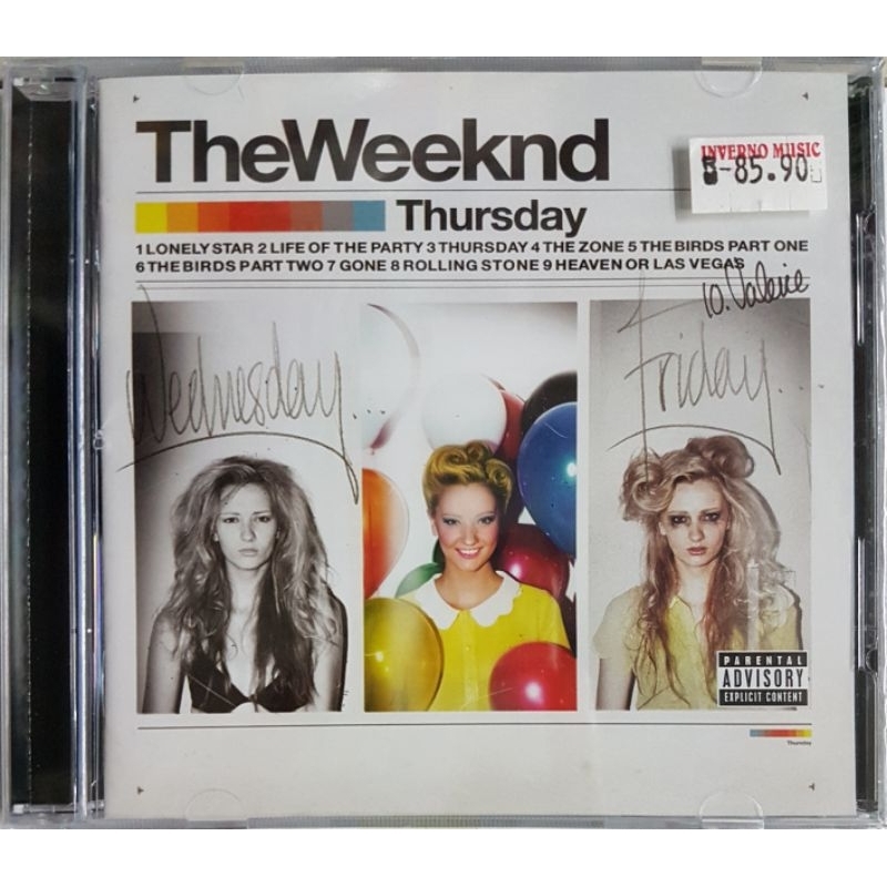 The Weeknd - Thursday (CD) | Shopee Malaysia