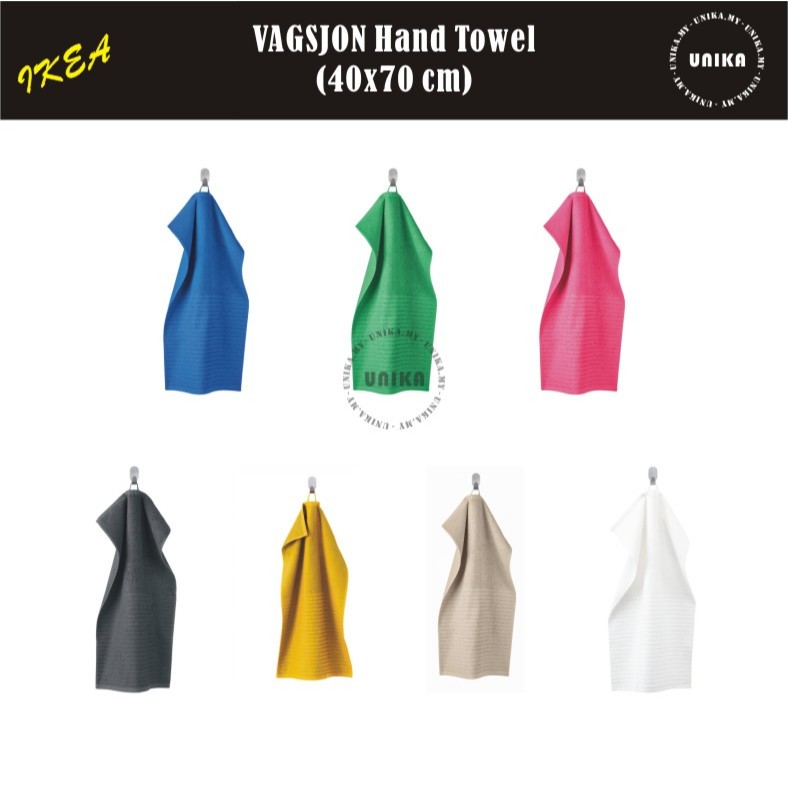 IKEA - VAGSJON Hand Towel / Tuala Tangan (40x70 cm) | Shopee Malaysia
