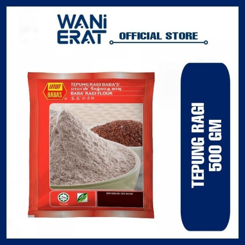 [500GM] TEPUNG RAGI BABA'S | RAGI FLOUR | Shopee Malaysia