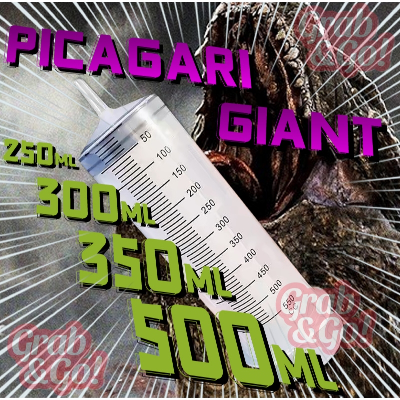 💉 Picagari Syringe Penyedut Gergasi Besar Servis Engine Minyak Enjin ...
