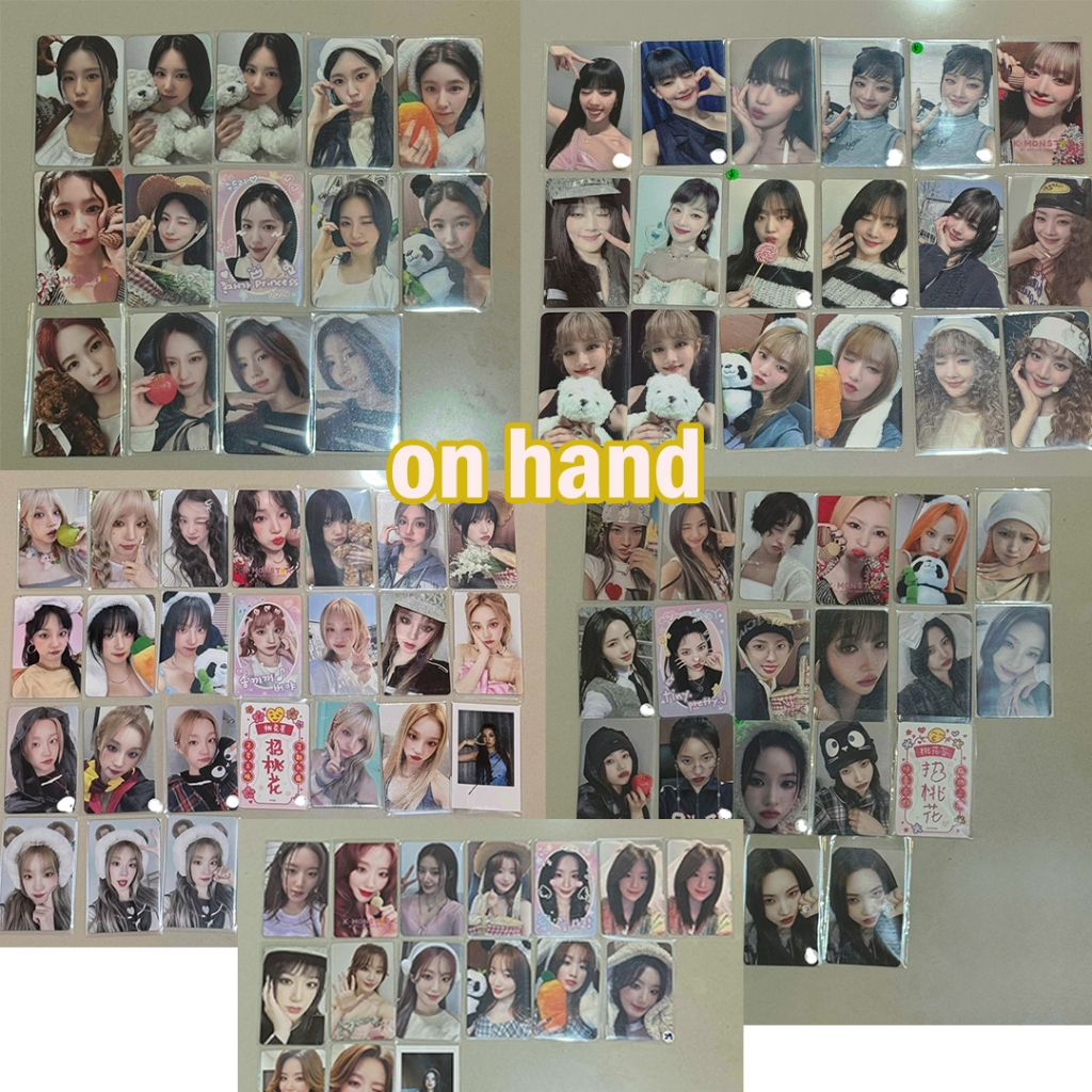 Gidle pob gidle poca photo cards dmm kms ms gilde小卡 女娃小卡 | Shopee Malaysia