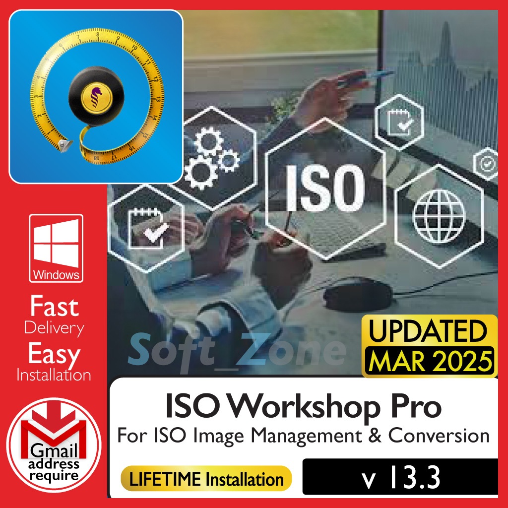 ISO Workshop Pro 13.3 - For ISO Image Management & Conversion | Windows - SOFTWARE | Shopee Malaysia