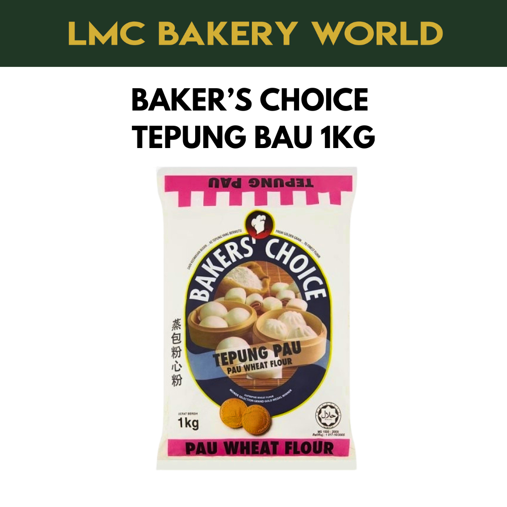 Baker's Choice Pau Flour / Tepung Pau - 1kg | Shopee Malaysia